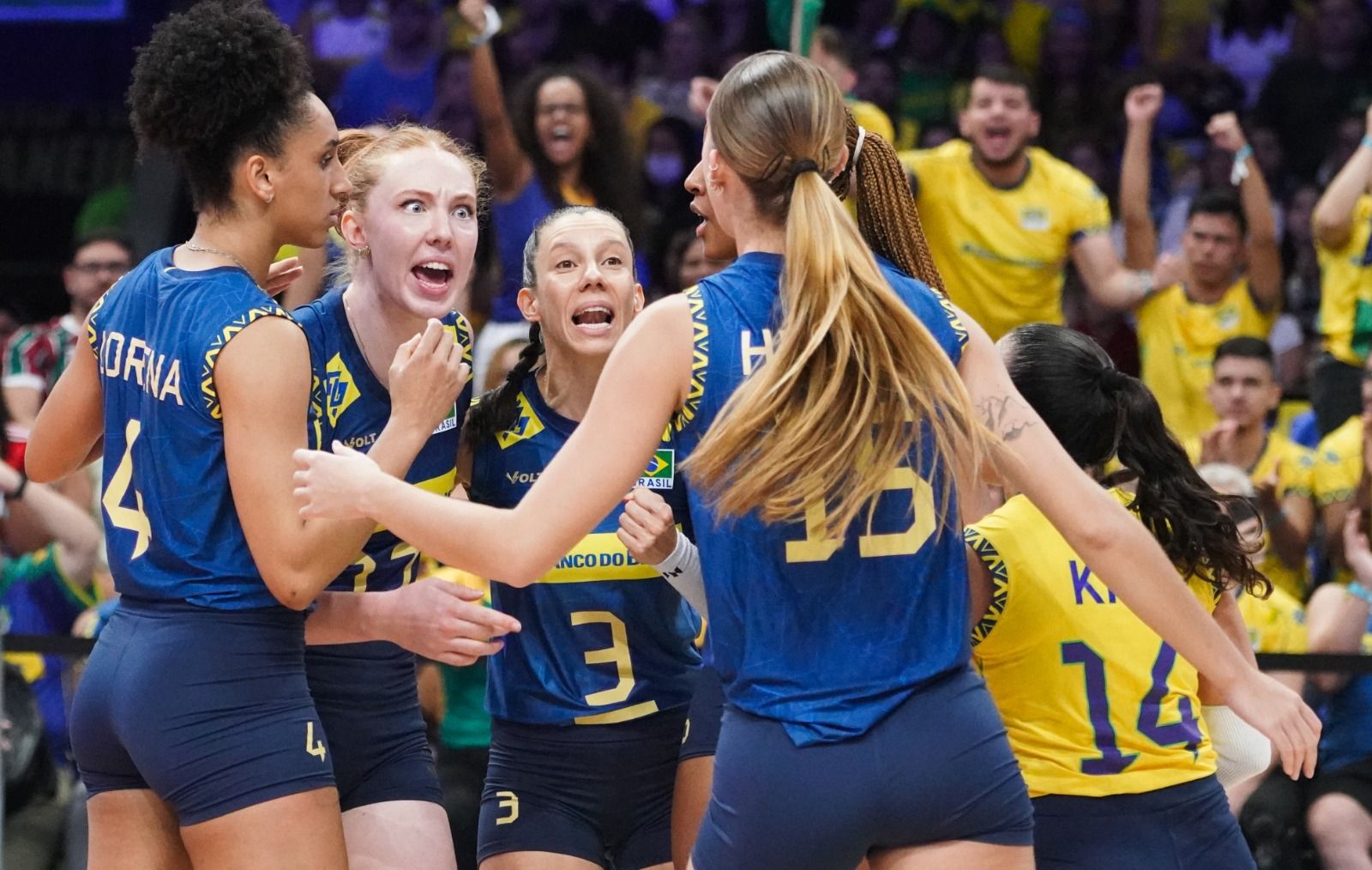 Seleção feminina é superada pela Itália e fecha a primeira semana da ...